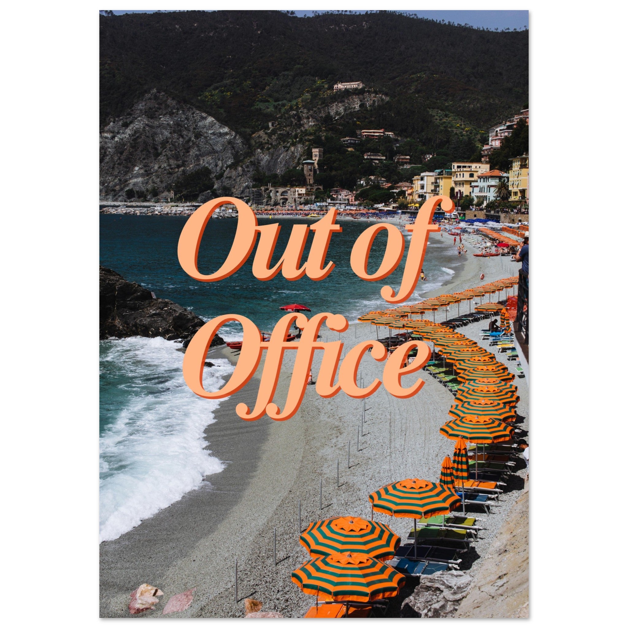 Out of Office - Orange – ThePrintCrush